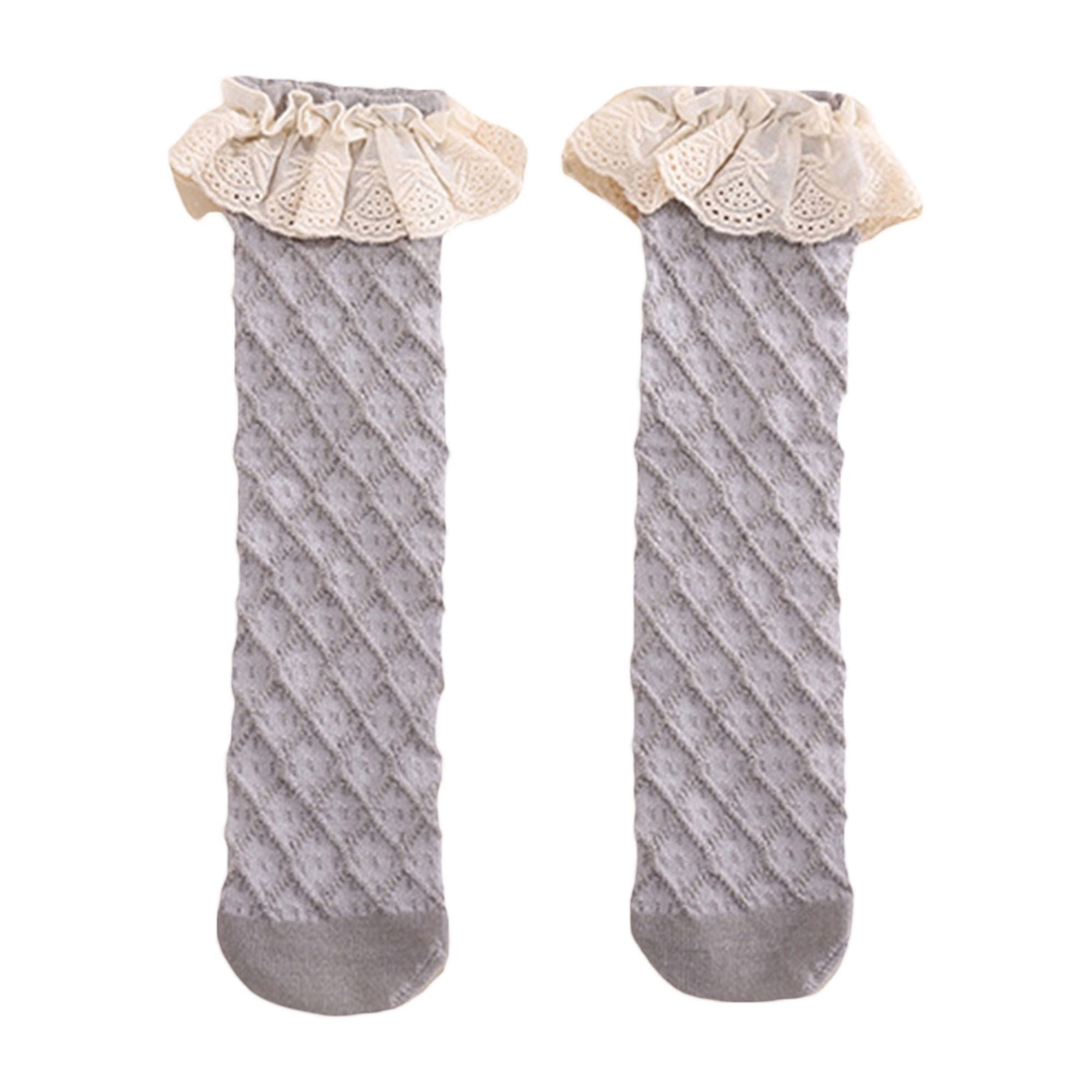 wsevypo Elegant Princess Socks for Toddler Girls' Party Attire ...