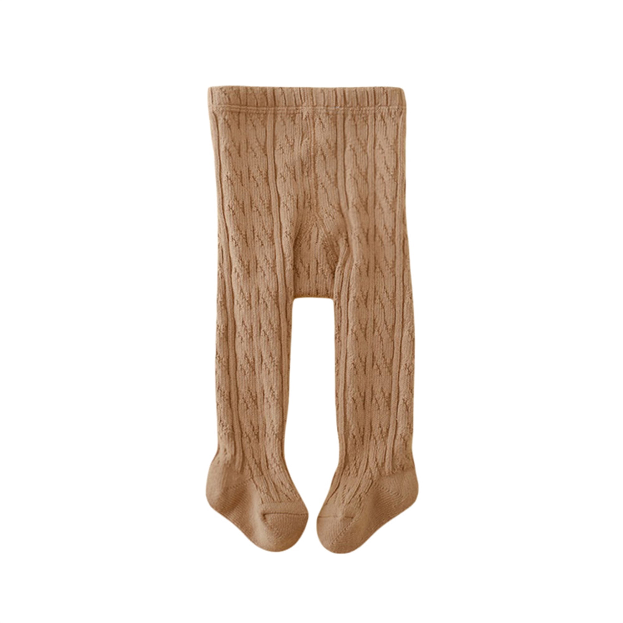 wsevypo Girl Autumn Winter Elastic Band Solid Color Tights Pantyhose ...