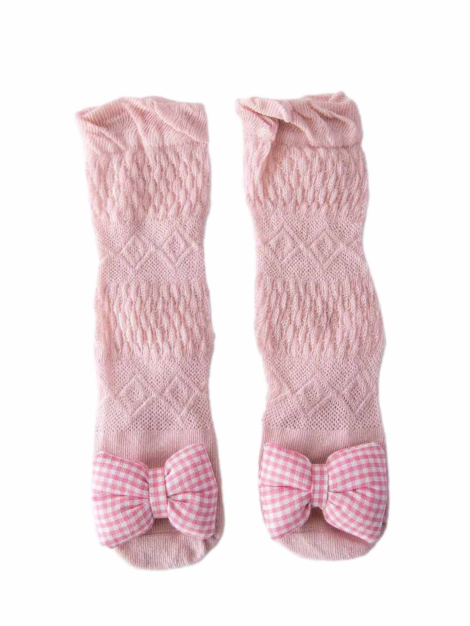wsevypo Infant Girl Socks with Long Tube and Cute Cartoon Doll ...