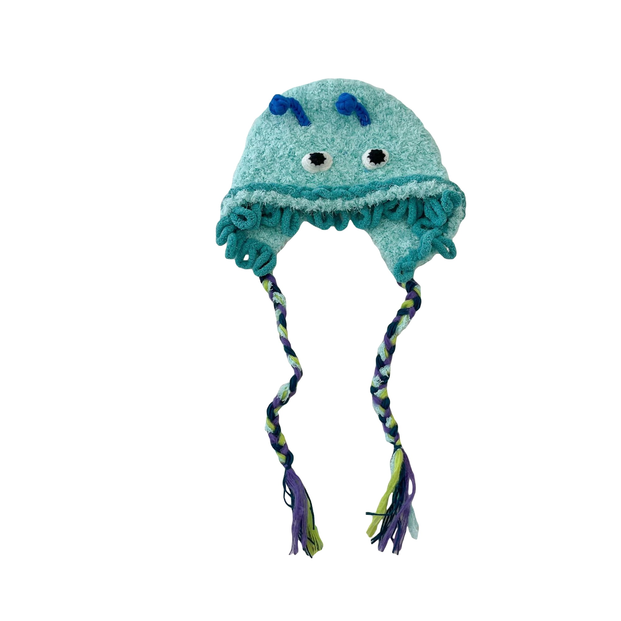 wsevypo Kids' Funny Monster Plush Hats, Cute and Warm Winter Beanies ...