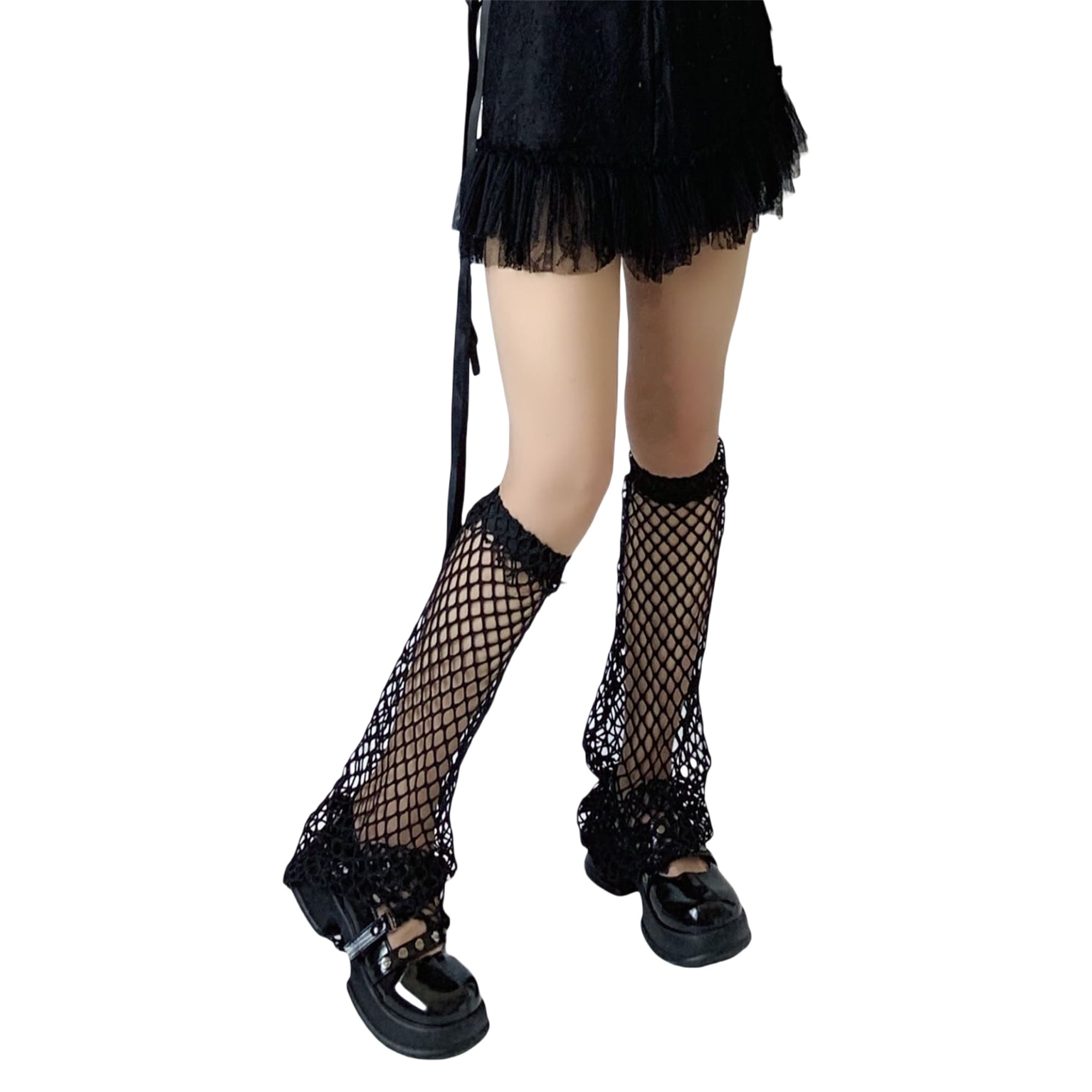 wsevypo Party Leg Sleeves in Solid Color Fishnet for Women - Walmart.com