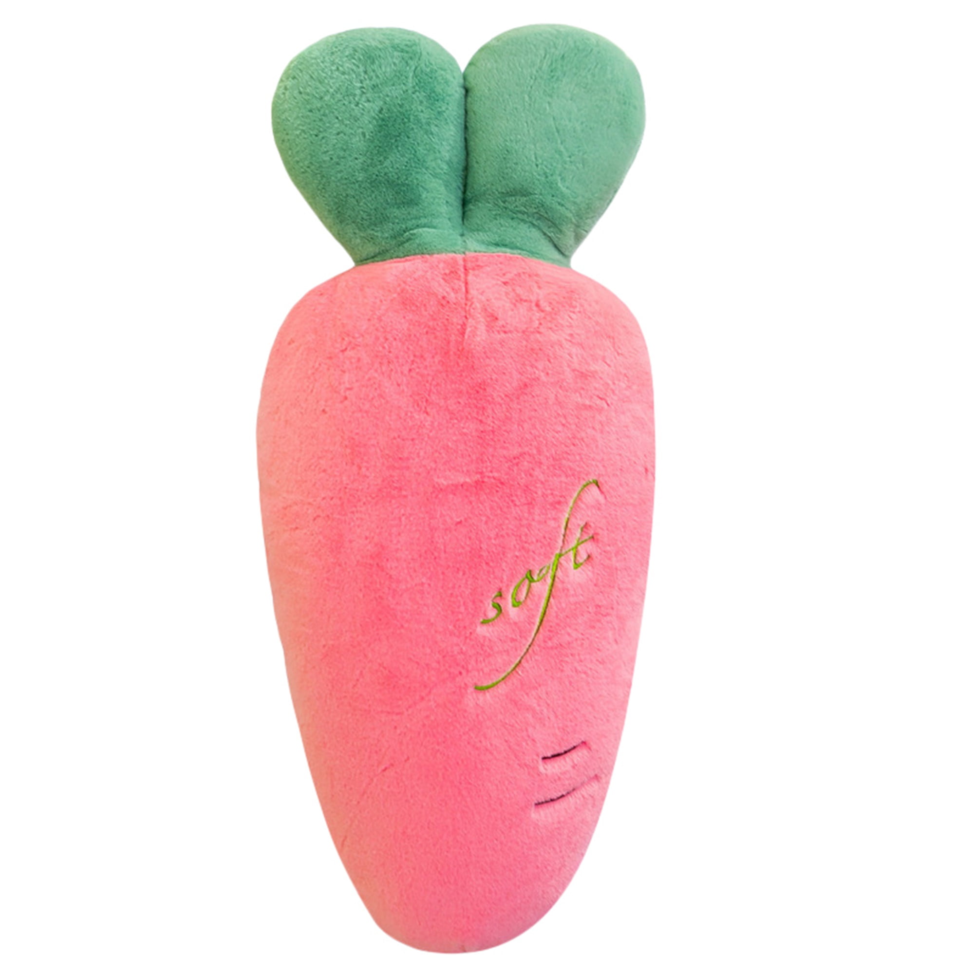 wsevypo Soft Plush Carrot Shape Throw Pillows - Cute Cushion for ...