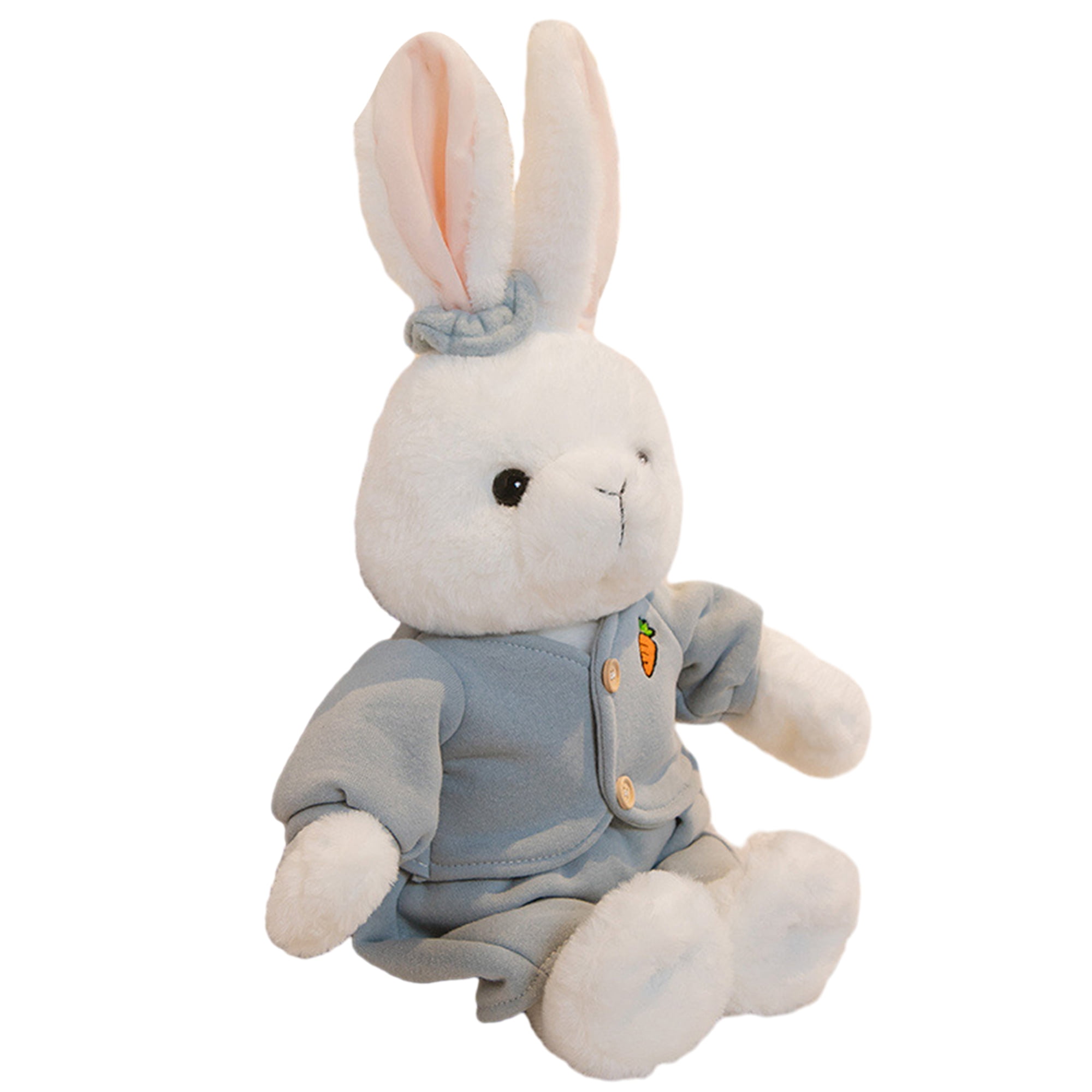 wsevypo Soft and Huggable Bunny Stuffed Animal - Cute Rabbit Plush Doll ...
