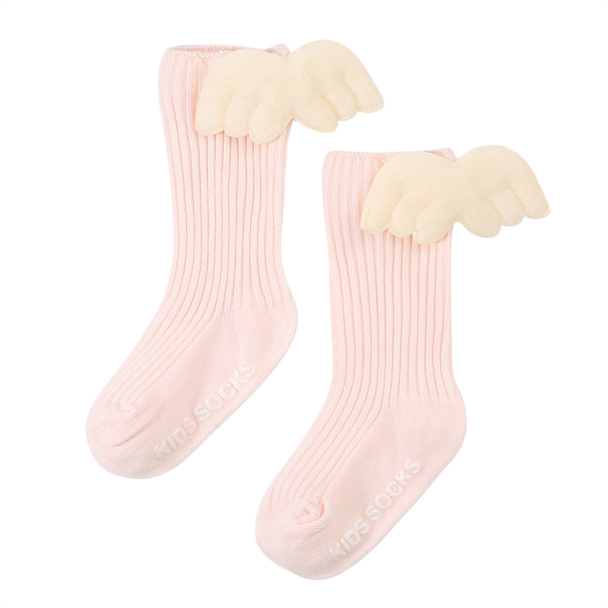wsevypo Soft and Long Baby Stockings with Angel Wings Letter Print ...