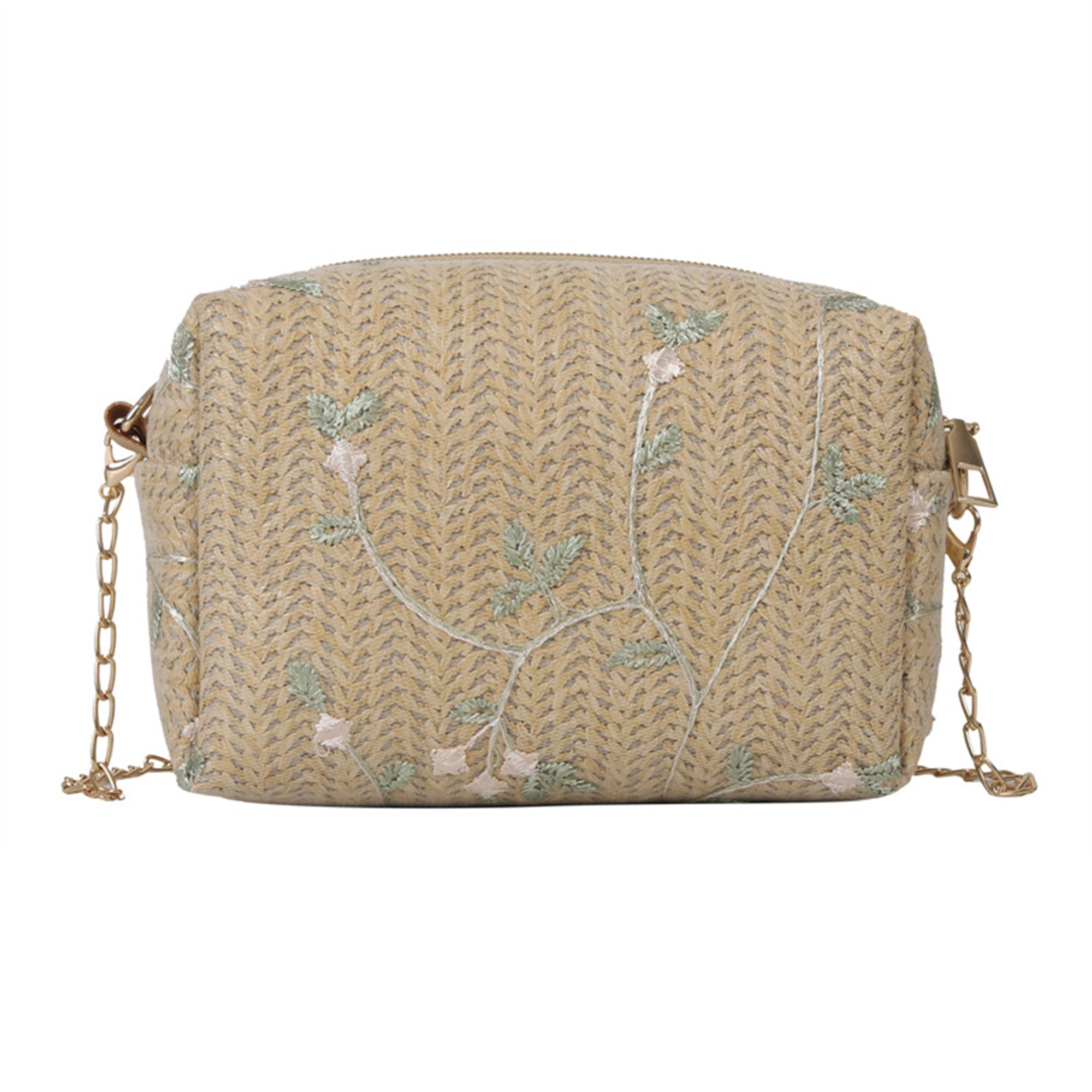 wsevypo Woven Straw Bag for Women with Easy-to-Carry Shoulder Strap ...