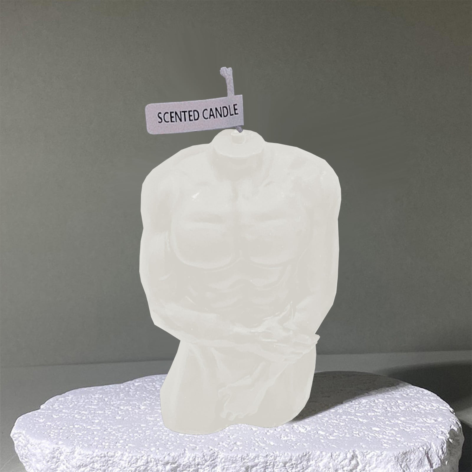 wtgtog Aroma Candle Set, Scented Body Shape Decor, Paraffin Wax ...