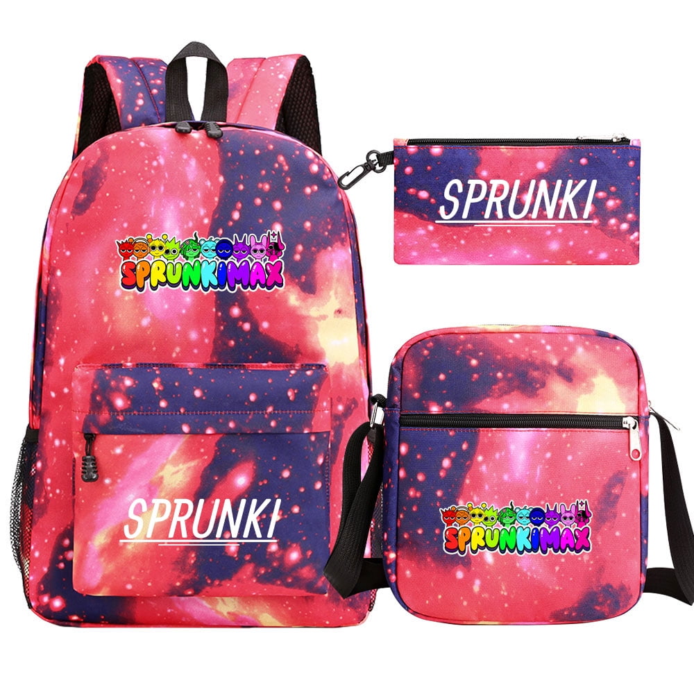 wuhagang Sprunki Young Cartoon Backpack Set - Perfect for Age 6 ...