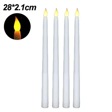 BigTiny LED Candle Flickering Wick Warm Light Safe Super Bright ...