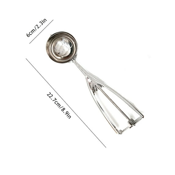 wuyuhangppo Simple Stainless Steel Digging Spoon Ice Cream Spoon Haagen ...