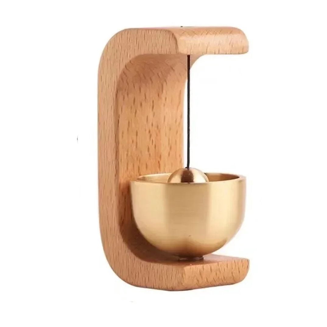 wuyuhangppoWooden Wind Chimes Wireless Doorbell Entrance Door ...