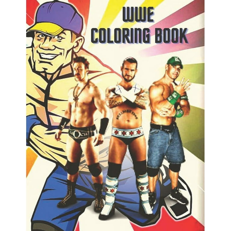 john cena coloring book