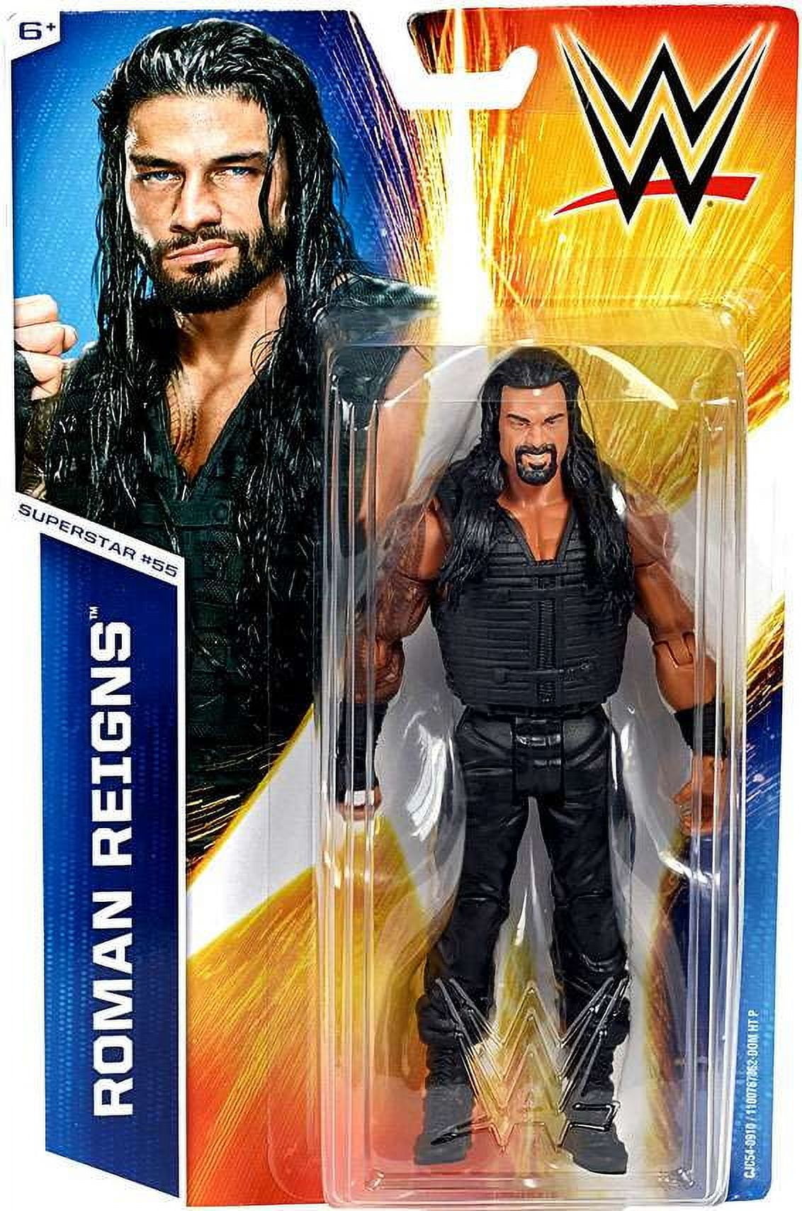 WWE Wrestling Basic Series 54 Roman Reigns 6 Action Figure - Walmart.com