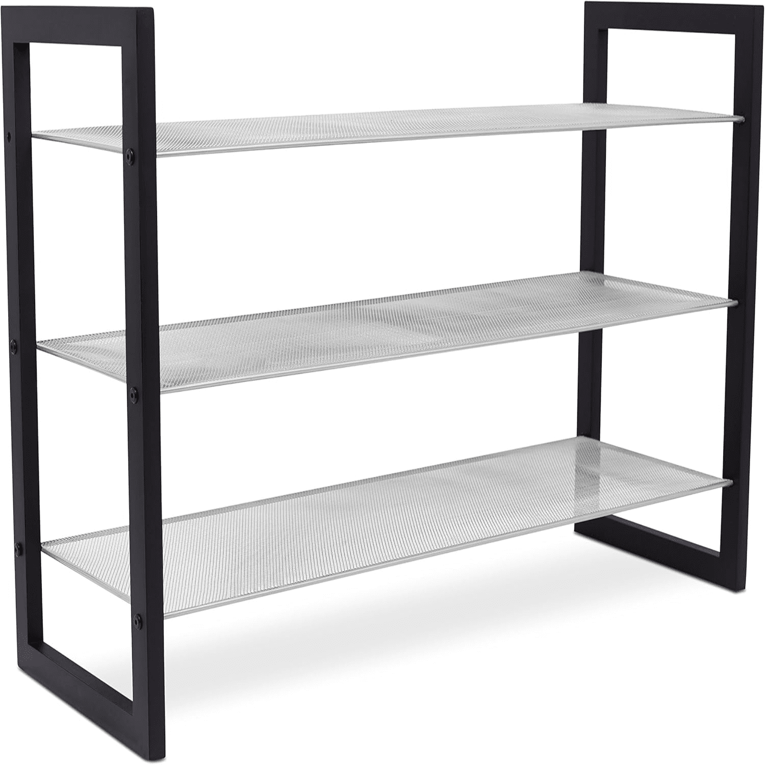 sasyxdc Internet's Best Mesh Shoe Rack - 2 Tier - Free Standing Metal ...