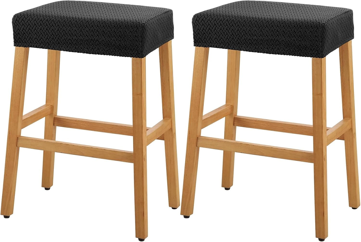 dxynlzq Stool Covers Rectangle - 4 Pack Stretch Waterproof Saddle Seat ...