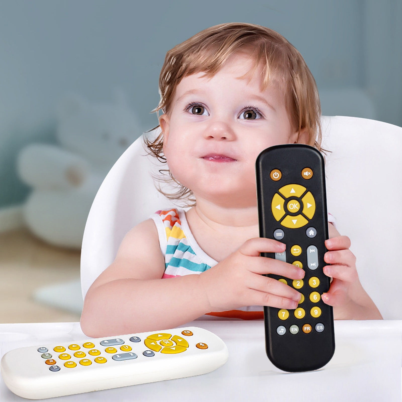 wycnly Kids Toys Baby TV Simulation Remote Control Children TV Remote ...