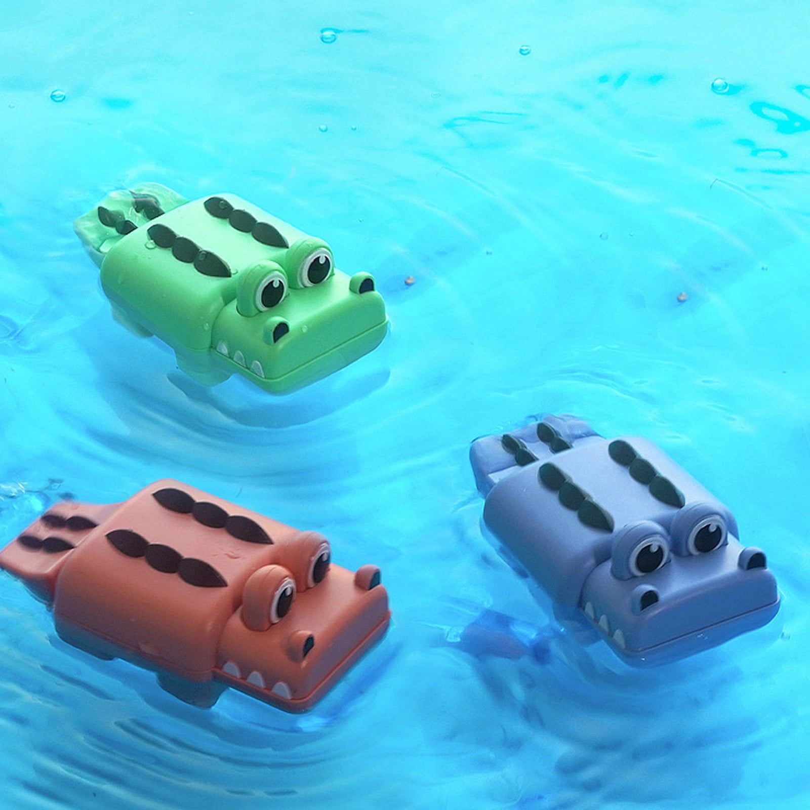 wycnly Kids Toys Bath Floating Water Toy Animals Shape Non Battery ...