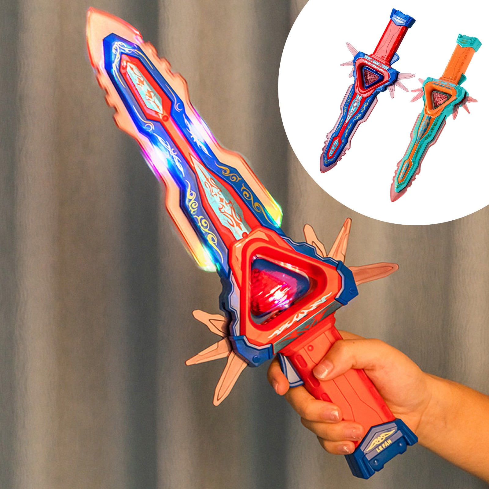 wycnly Kids Toys Boys' Toys Induction The Glowing Sword Toys with Sound ...
