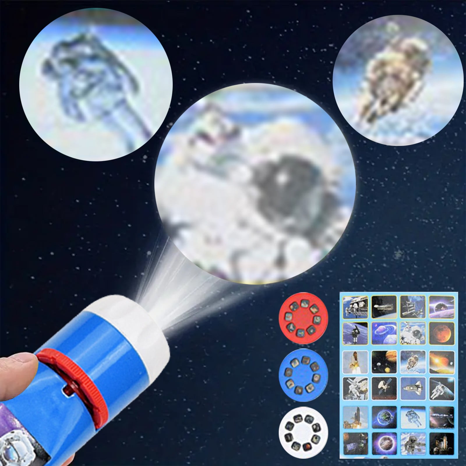 wycnly Kids Toys Children's Projector Early Childhood Education Pattern ...