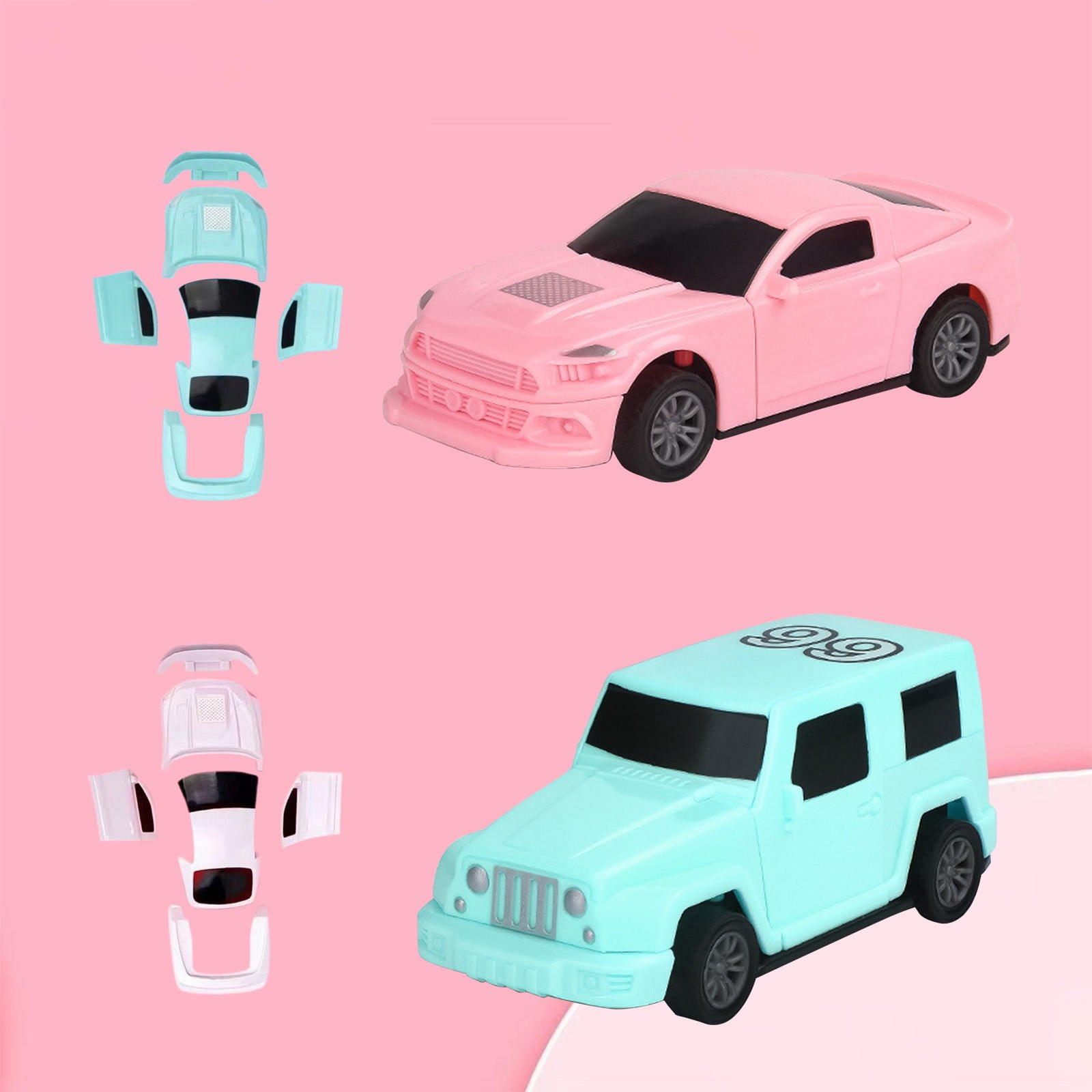 wycnly Kids Toys Double form Instantaneous Flying Car Birthday Present ...