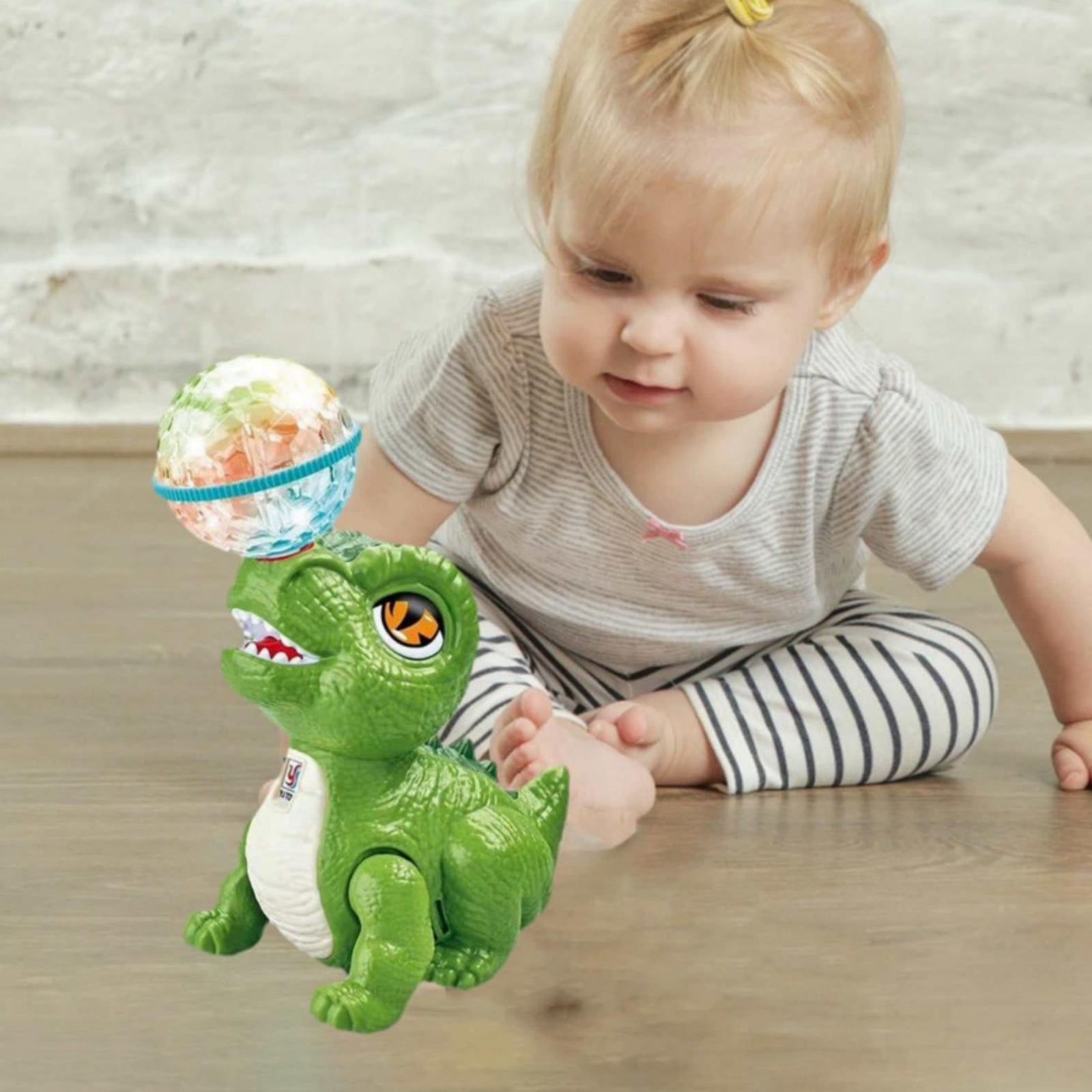 wycnly Kids Toys Kids Stunt Top Ball Dinosaur Spinning Top Ball Light ...