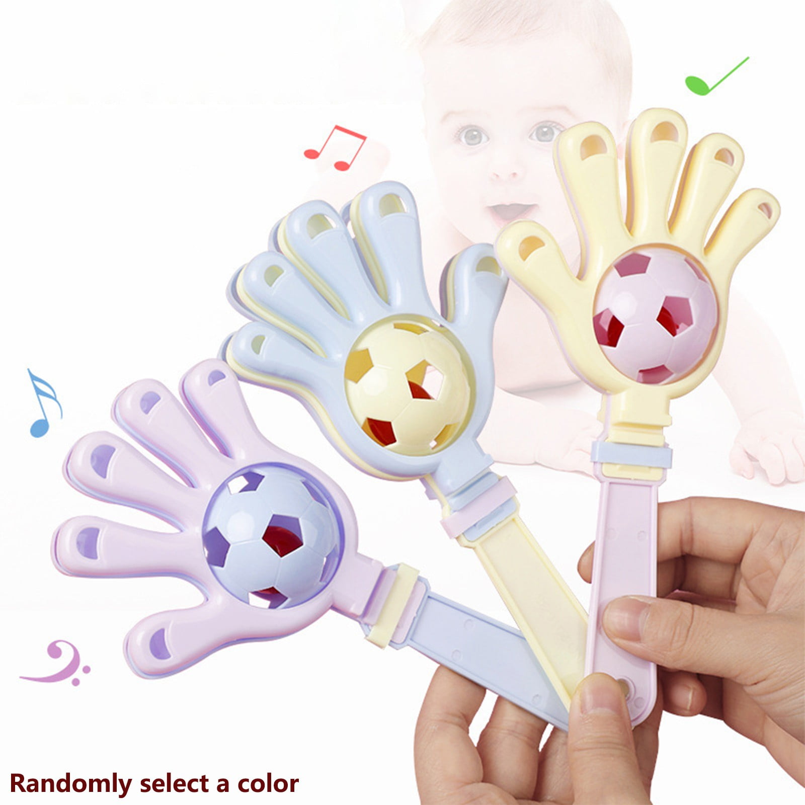wycnly Kids Toys Mini Hand Clapper for Kids Baby Elementary School ...