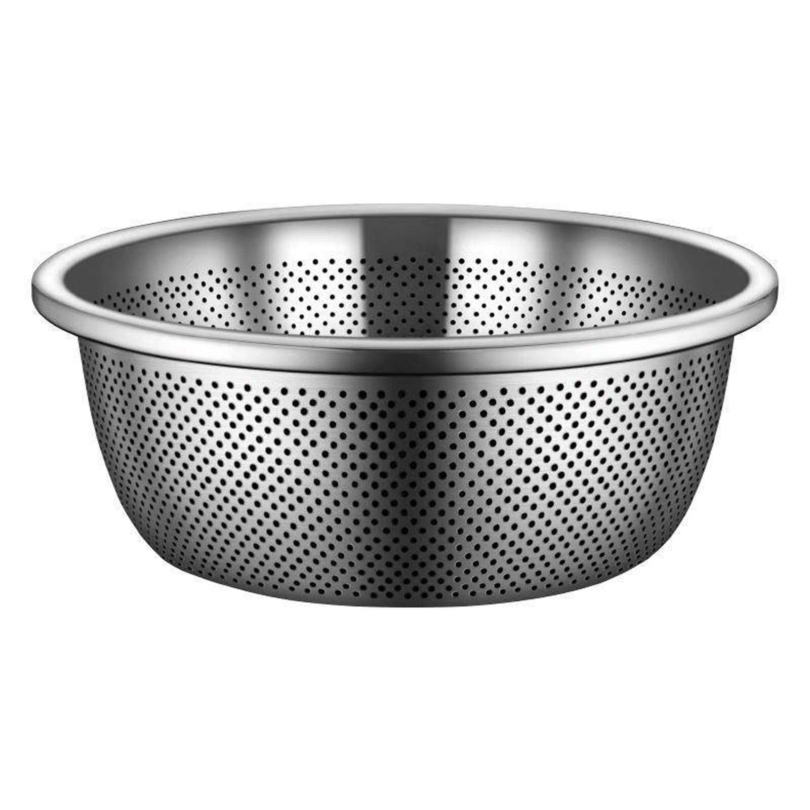 wznxdo Big Clearance 2025 Stainless Steel Vegetable Wash Basin Rice ...