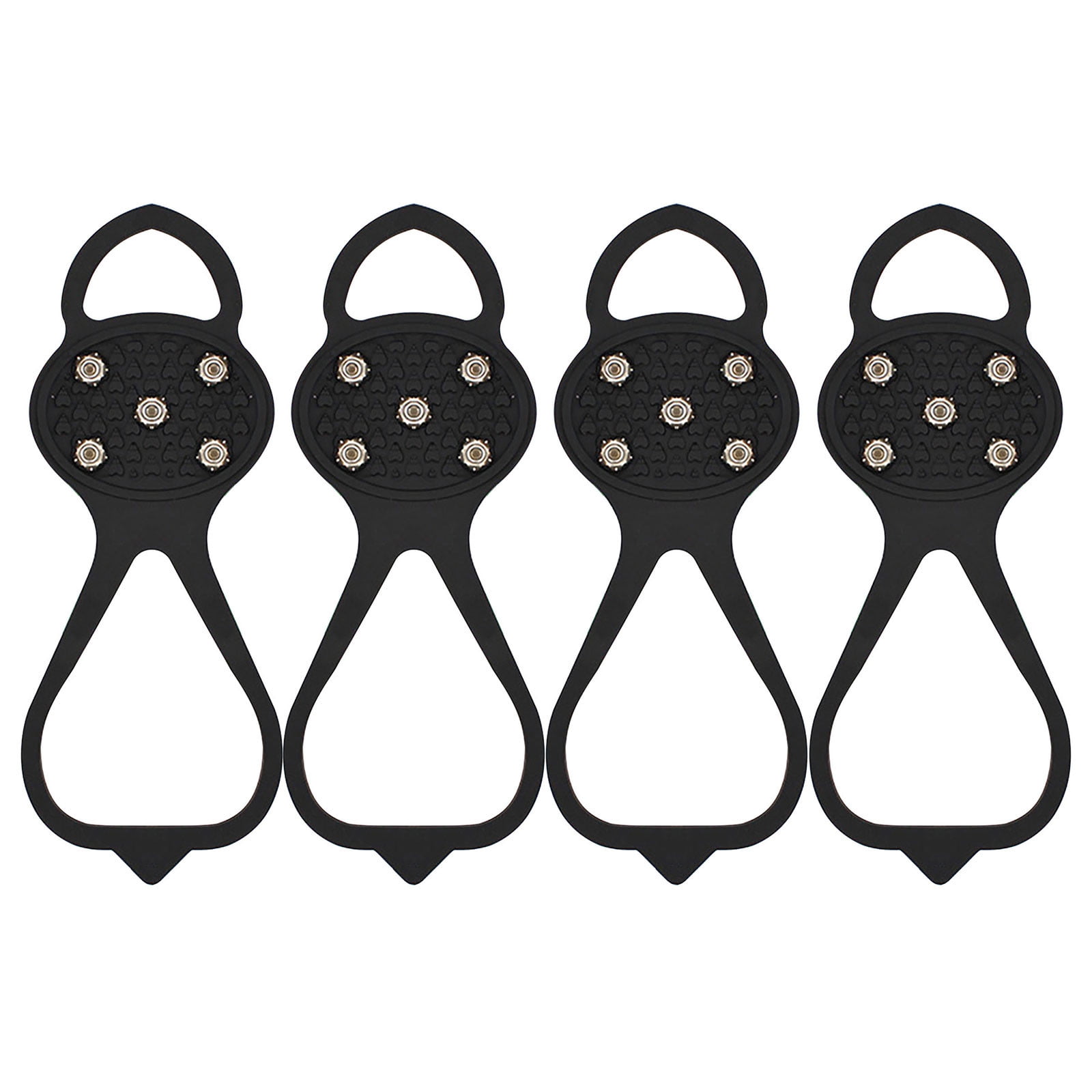 wznxdo Sale 2pcs Anti-Slip Snow Cleats for Winter Hiking Durable Spikes ...