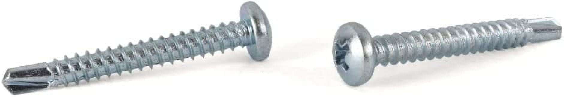 x 1/2" Self-Drilling Screws/Phillips/Pan Head / 410 Stainless Steel / 5,000 Pc. Carton - Walmart.com