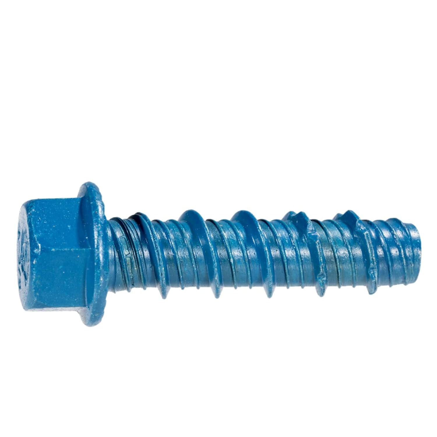 x 1-3/4 Blue Ruspert, Large Diameter Hex Masonry Screws, 50 Pieces ...
