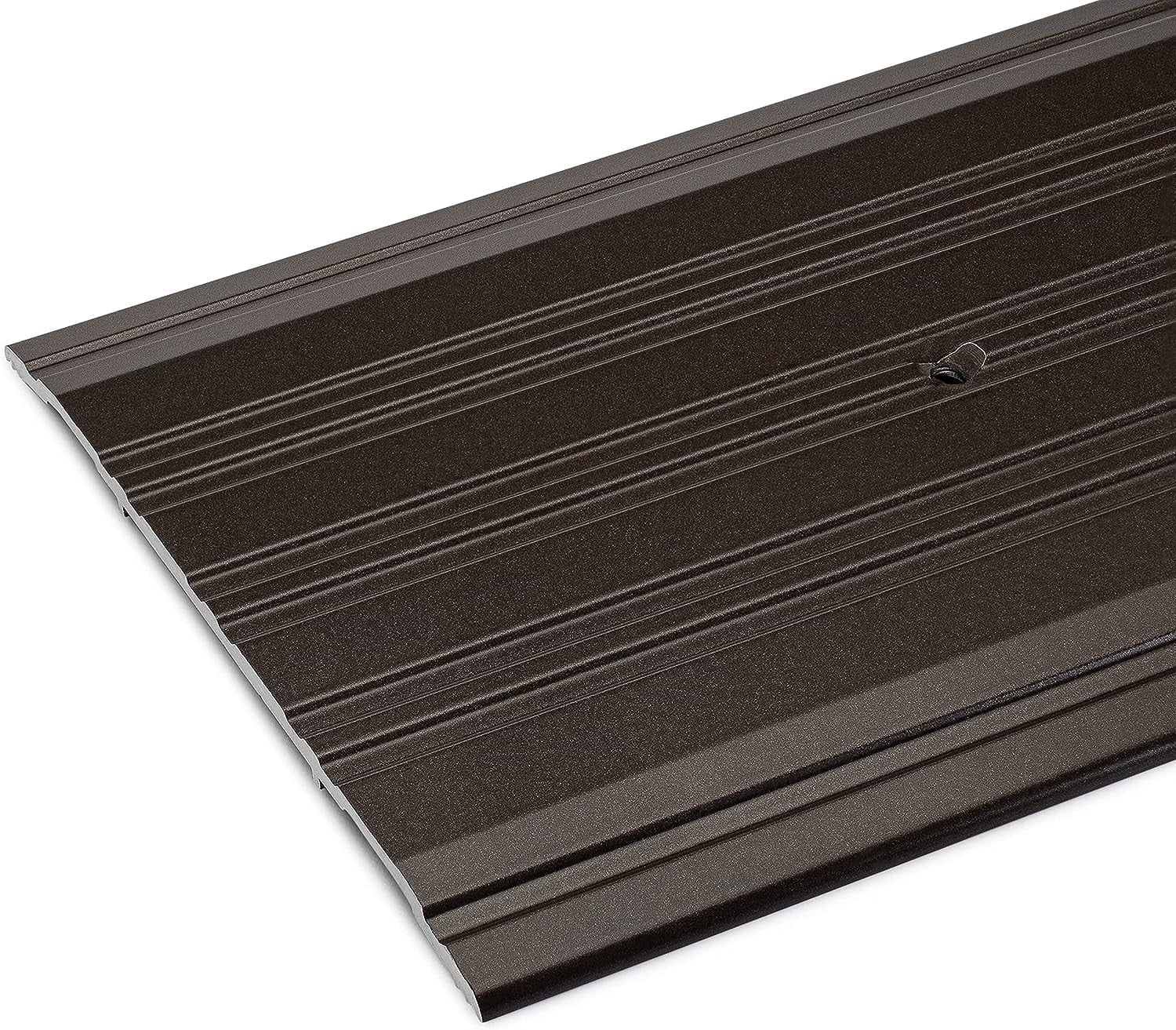 x 1/4" Fluted Aluminum Threshold, Aluminum (3 FT) DARK BRONZE - Walmart.com