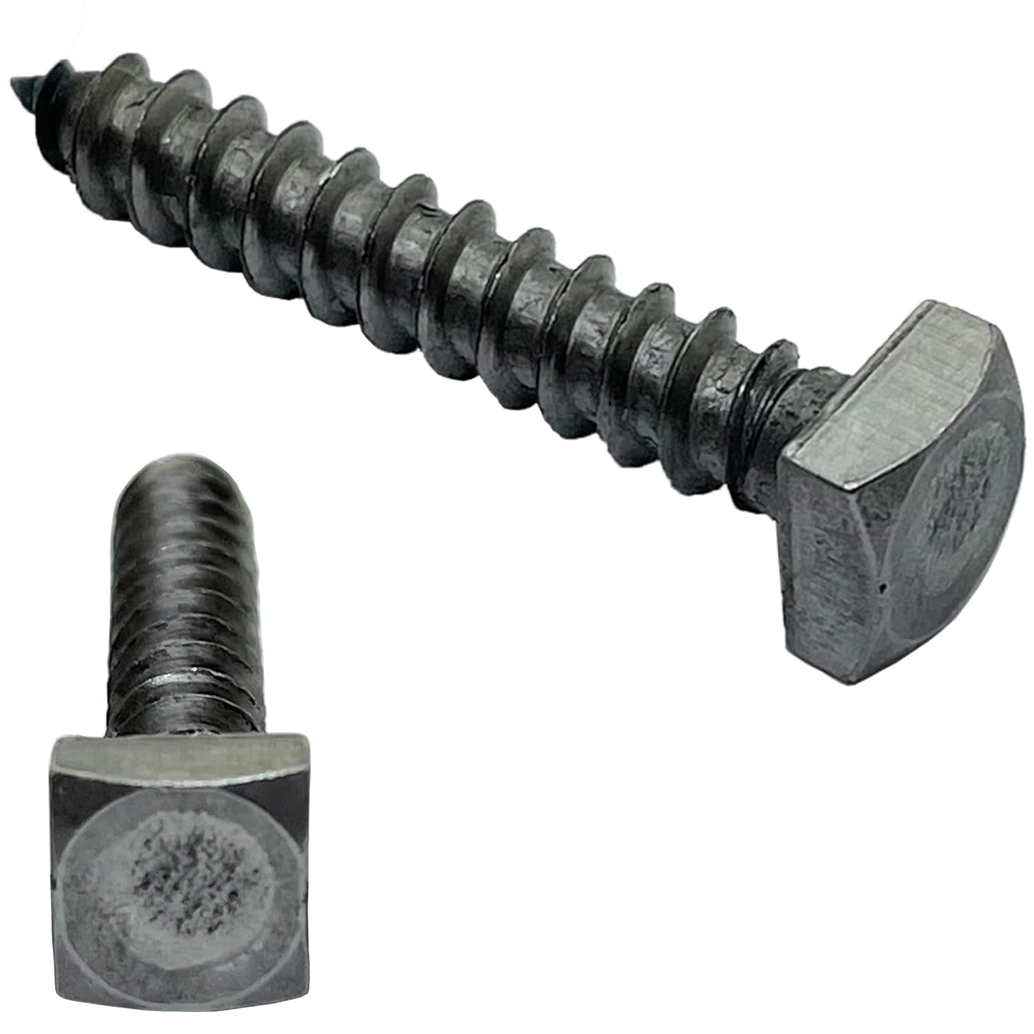 ¼” x 1.5” - Rustic Square Head Lag Wood Screws – Decorative Antique ...