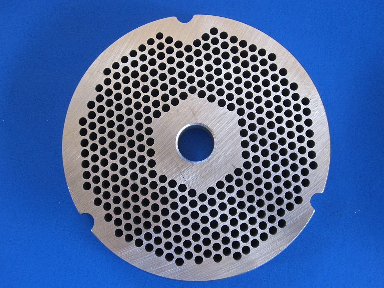 x 1/8 meat grinder disc plate Hobart Cabelas LEM 3mm FINE GRIND holes ...