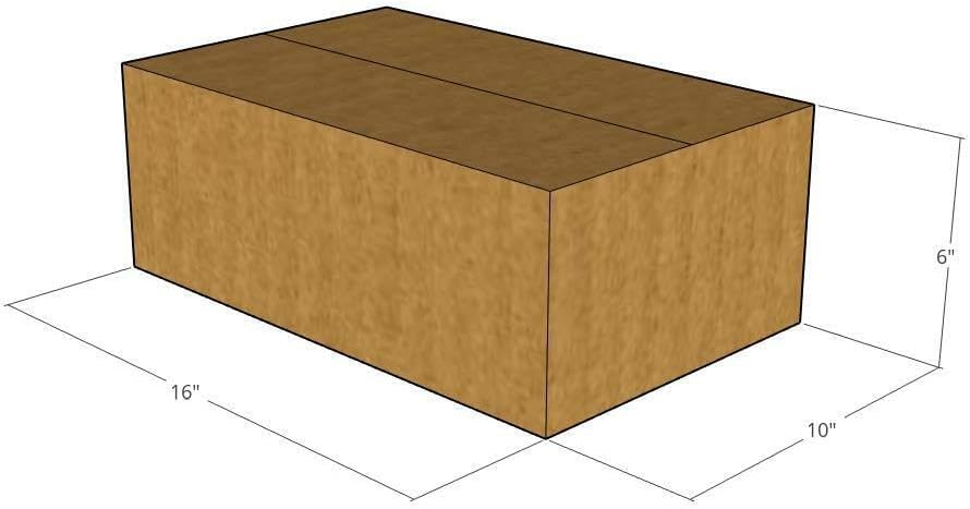 x 10" x 6" Corrugated Boxes 32 ECT (Pack of 5-16x10x6) | Quality Moving ...