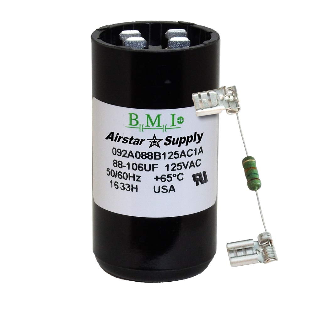 x 110 125 V - /USA Start Capitor # 092A088B1251A wi Bleed Resistor ...