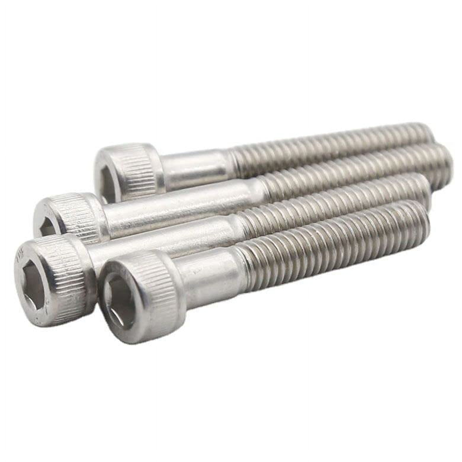 x 130mm Socket Head Screws, DIN 912, Stainless Steel, Partial Thread ...