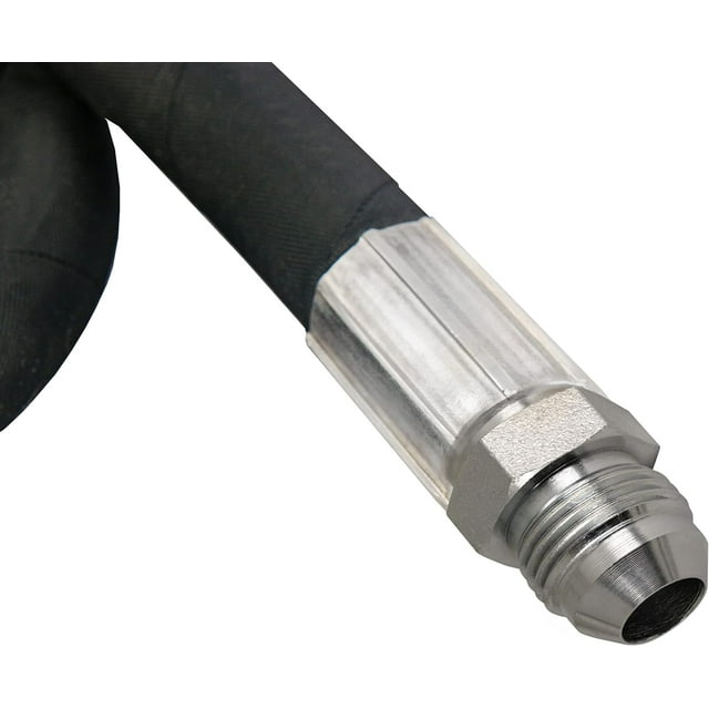 X 24" Hydraulic Hose Assembly - Male X Male JIC 37 Degree Fittings ...