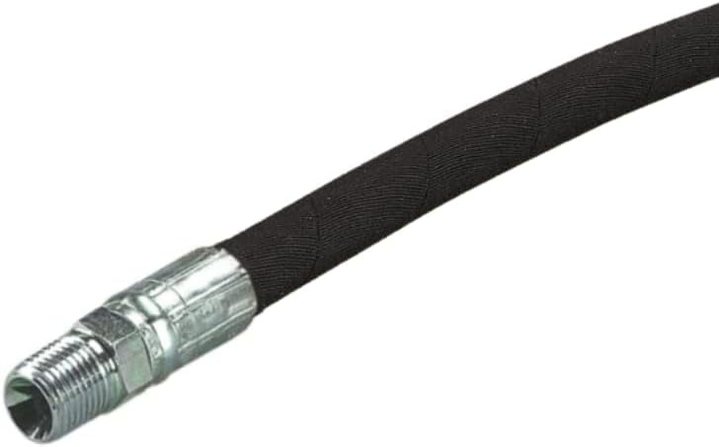x 24" Hydraulic Hose Assembly - Male x Male NPTF Pipe Thread Fittings ...