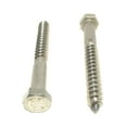 x 3-1/2" 316 Stainless Steel Hex Head Lag Bolts Lag Screws Marine Grade ...