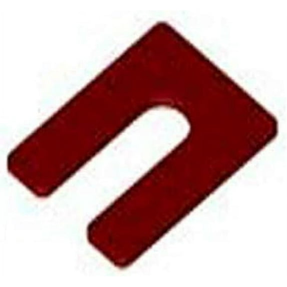 x 3" x 4" Plastic Shims Structural Horseshoe U Shaped, Made in , Tile ...