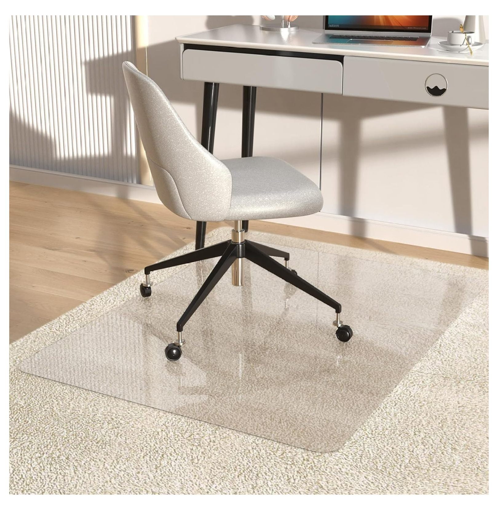 " x 36" Office Chair Mat for Carpeted Floors, 10 pounds Heavy Duty Desk ...