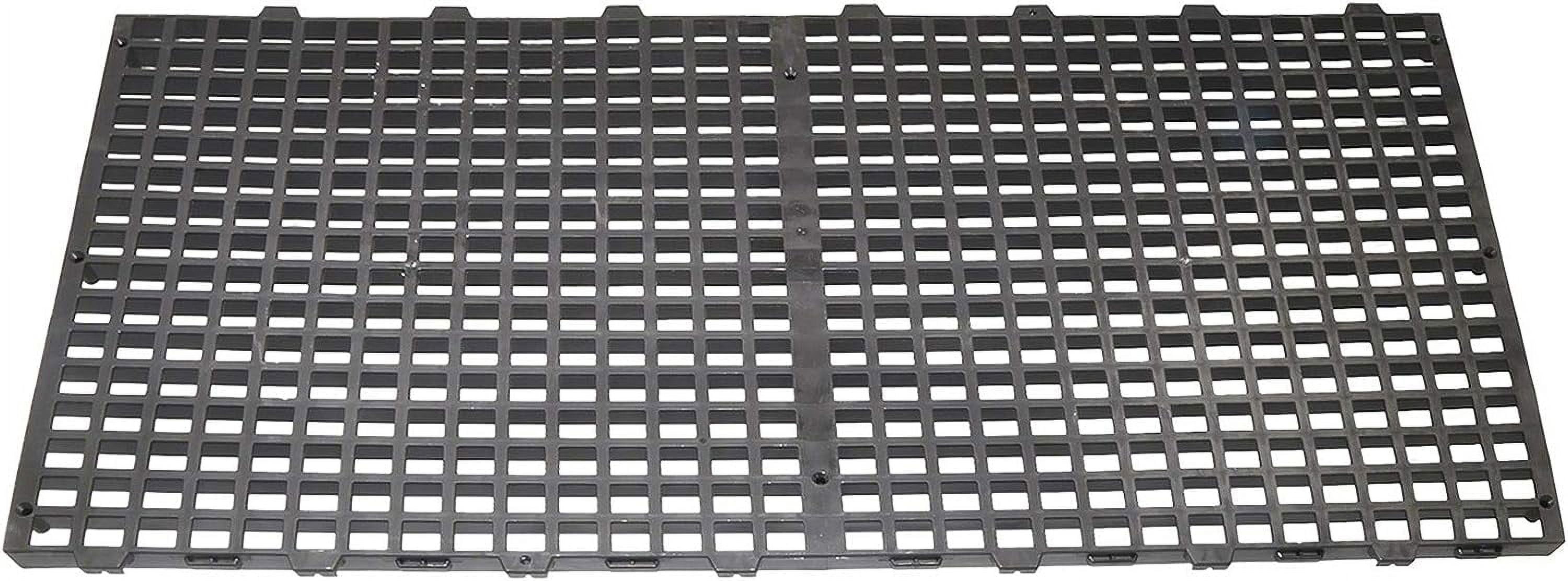 x 4' Black Plastic Bench Top Panel for Greenhouses | Greenhouse ...