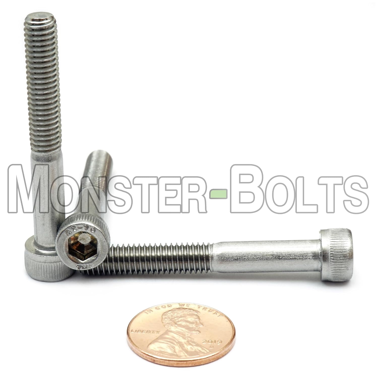 x 45mm Socket Head Screws, DIN 912, A2 Stainless Steel, Partial Thread ...