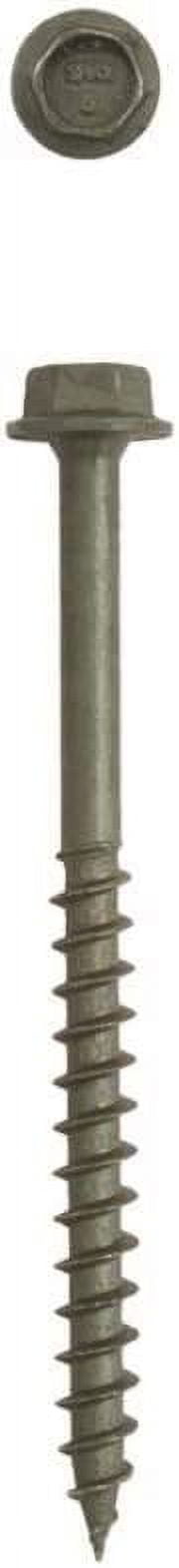 x 5" Exterior Hex Head Structural Wood Lag Screws Powerlags Hex (150 EA ...