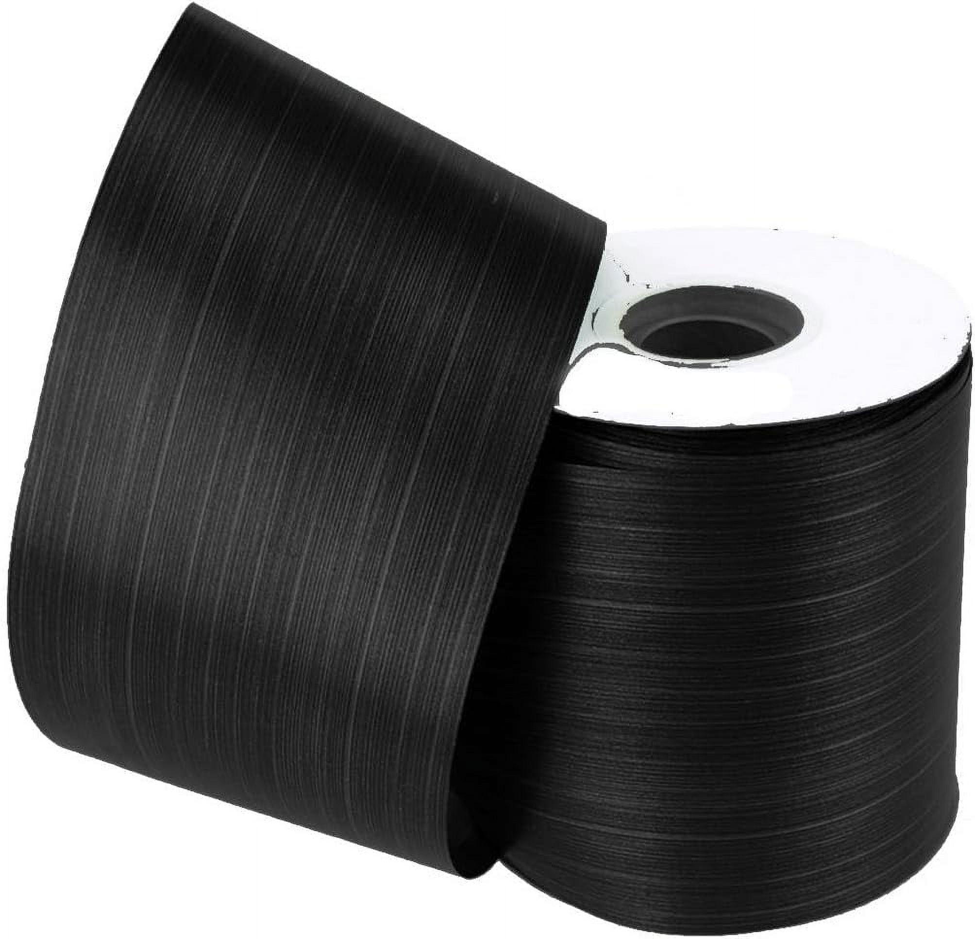 x 50Y Variegated Aspidistra Ti Leaf Floral Waterproof Ribbon (Black ...