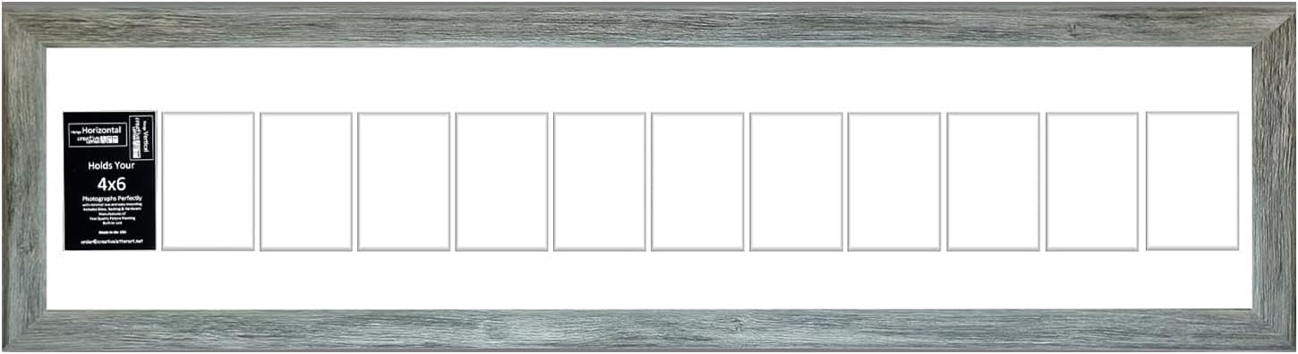 x 6” Multiple Opening Picture Frame Collage with 12 holes, Hamptons ...
