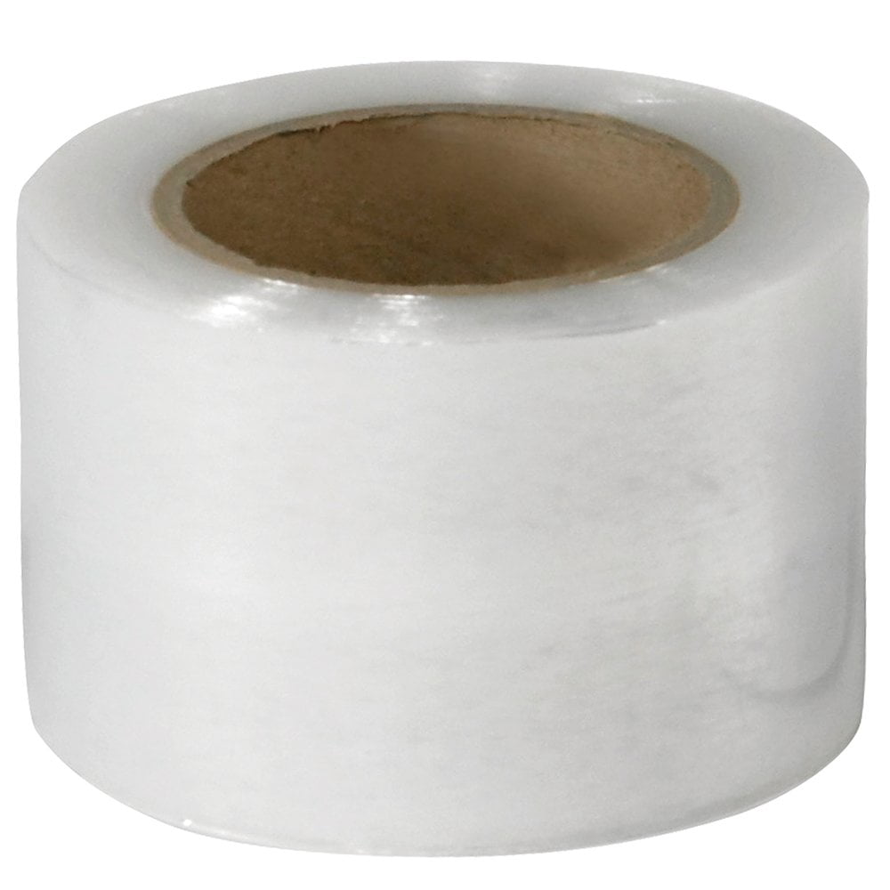 x 600' Bundling Stretch Film, Clear, 120 Gauge, Includes 1 Plastic ...