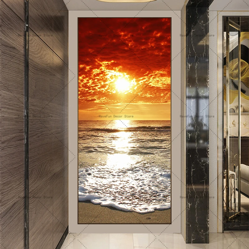 x Door Sticker D Modern Style Vinyl PVC Waterproof Self-adhesive Gift ...