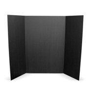 Quartet Show-It! 3-Panel Display System, 6' x 3', Double-sided, Blue ...