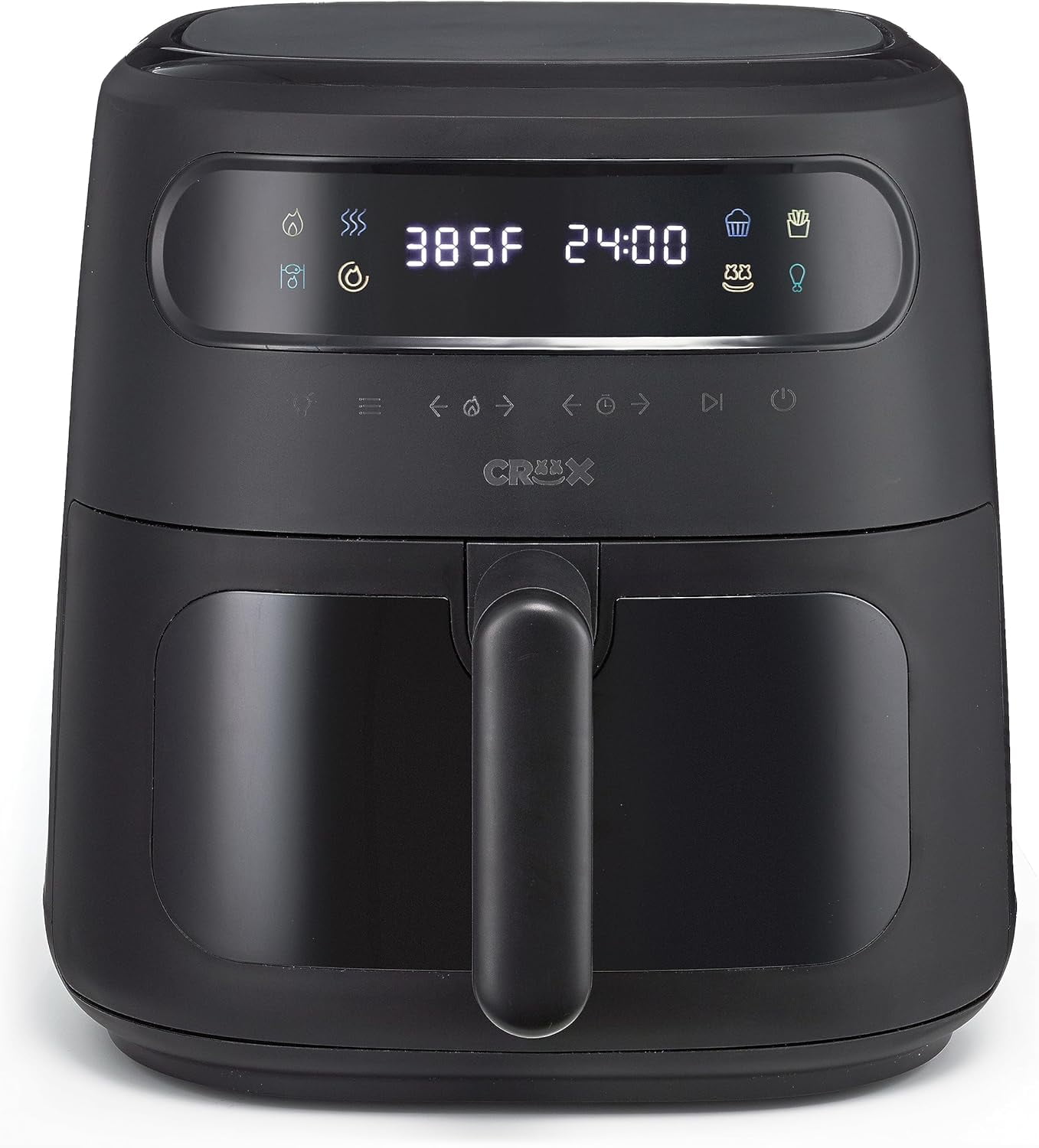 x Marshmello 8.0 QT Digital Air Fryer with TurboCrisp Technology, Touch ...