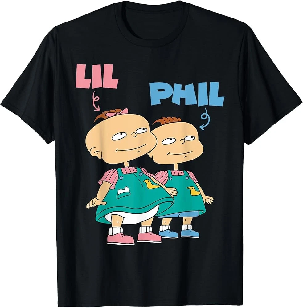 x Rugrats - Lil and Phil â€œThe Devilleâ€™sâ€ Twins Rugrats T-Shirt ...